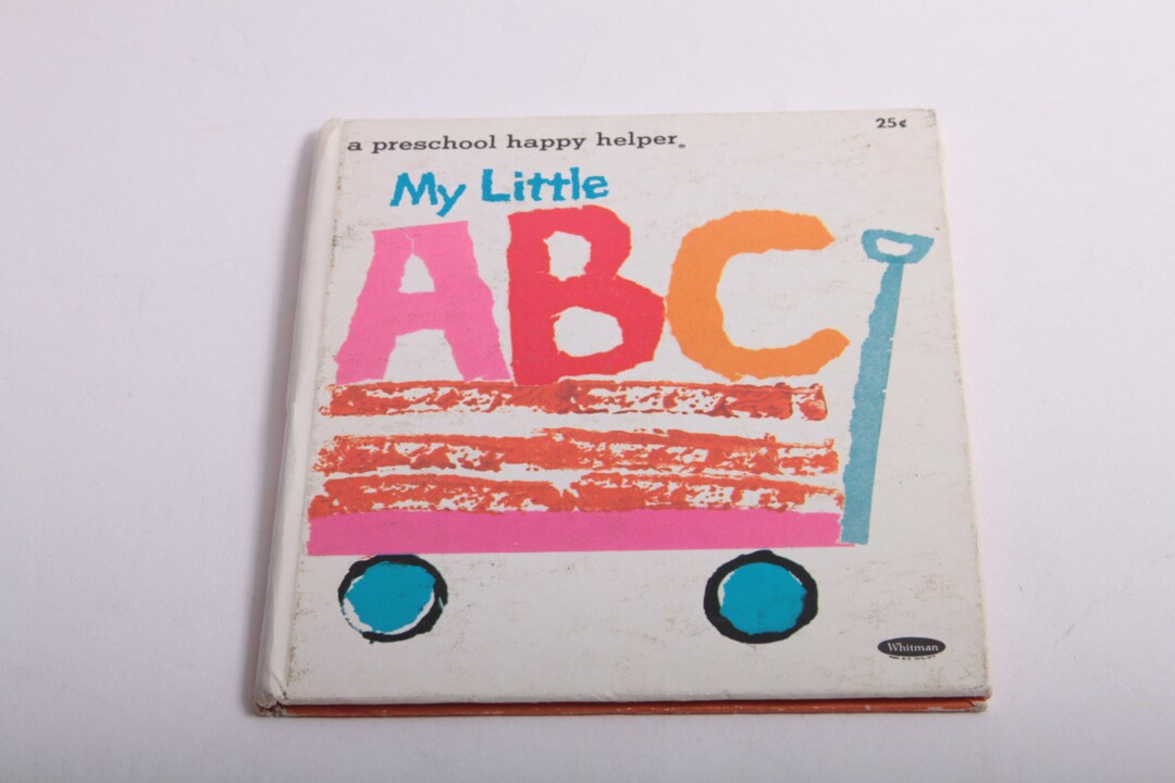 My Little Abc, A Preschool Happy Helper, Alphabet, Vintage, Picture ...