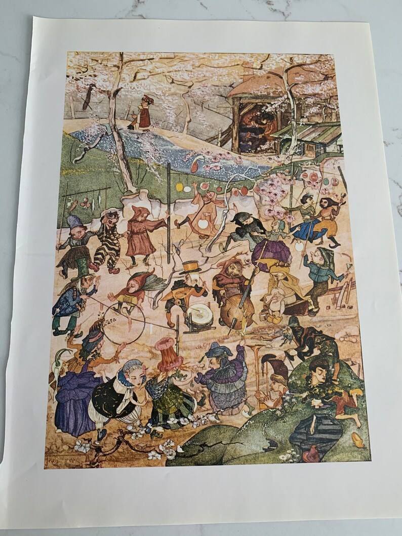 The Dwarf's Feast, Christmas Tales of Flanders, Jean De Bosschere ...