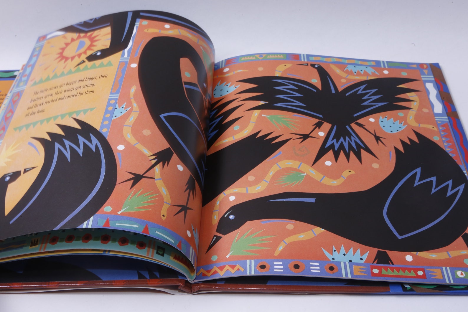 Crow and Hawk, Pueblo Indian Story, Michael Rosen, John Clementson ...