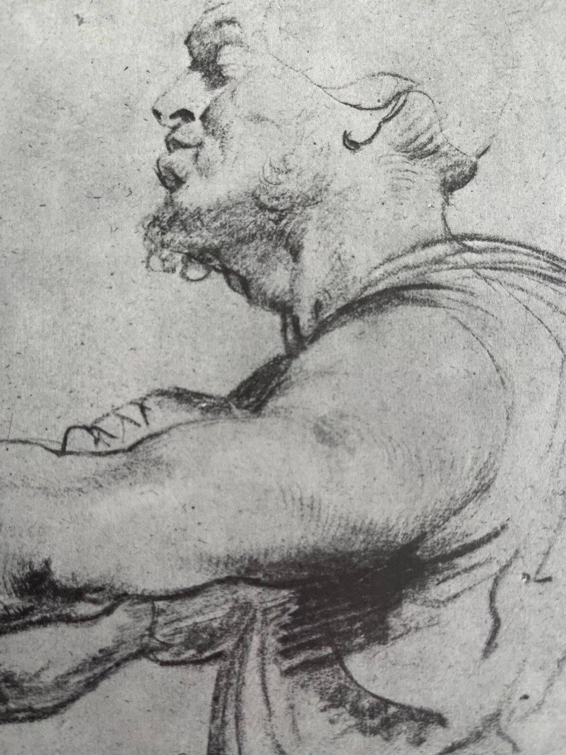 Rubens, Falling Figure, A Blind Man, Double-sided, Graphics, Picture ...