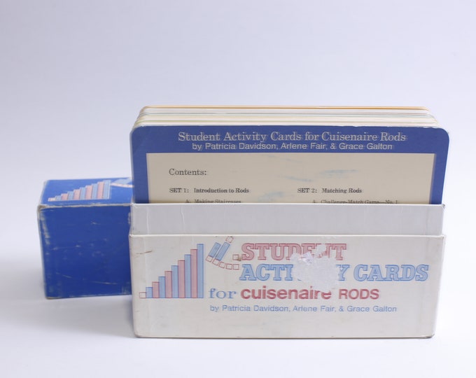 Student Activity Cards for Cuisenaire Rods, Math, Learning ...