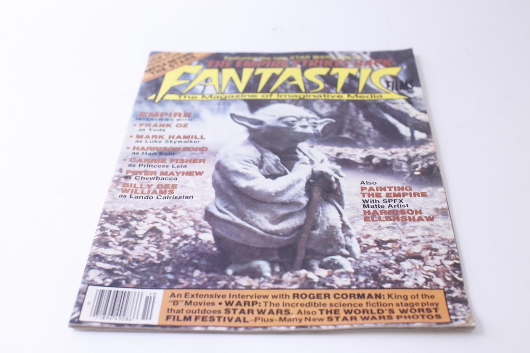 Fantastic Films, Magazine, October 1980, Star Wars Empire Strikes Back ...