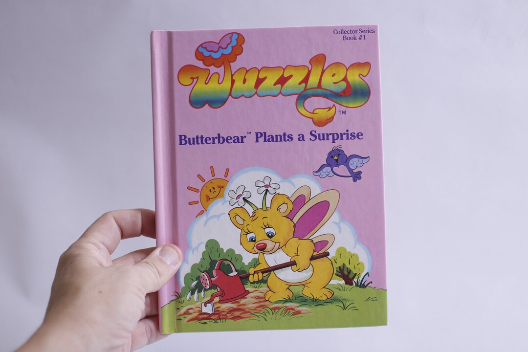 Wuzzles, Butterbear Plans a Surprise, Picture Book, 1980s, Hasbro ...