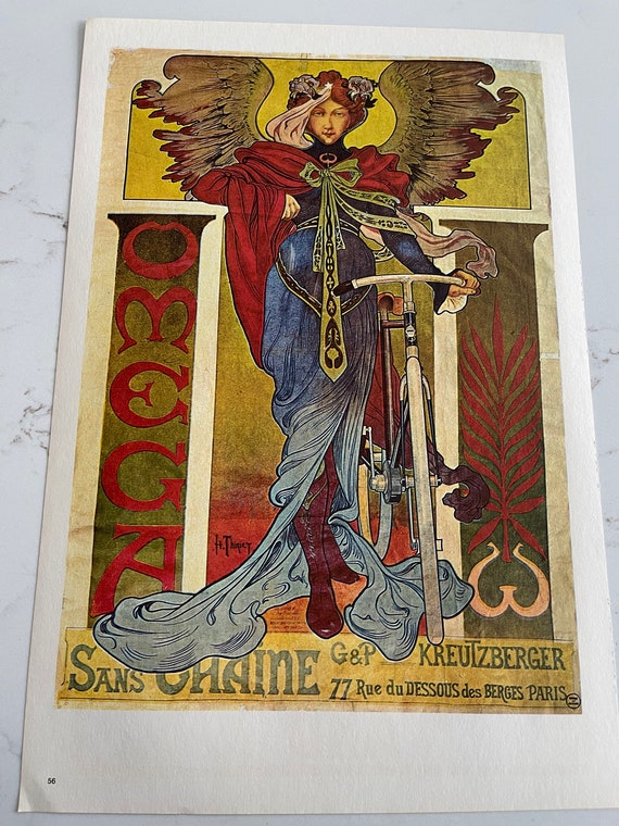 Omega Bicycles Waverley Cycles Women Cycling 1890s | Etsy