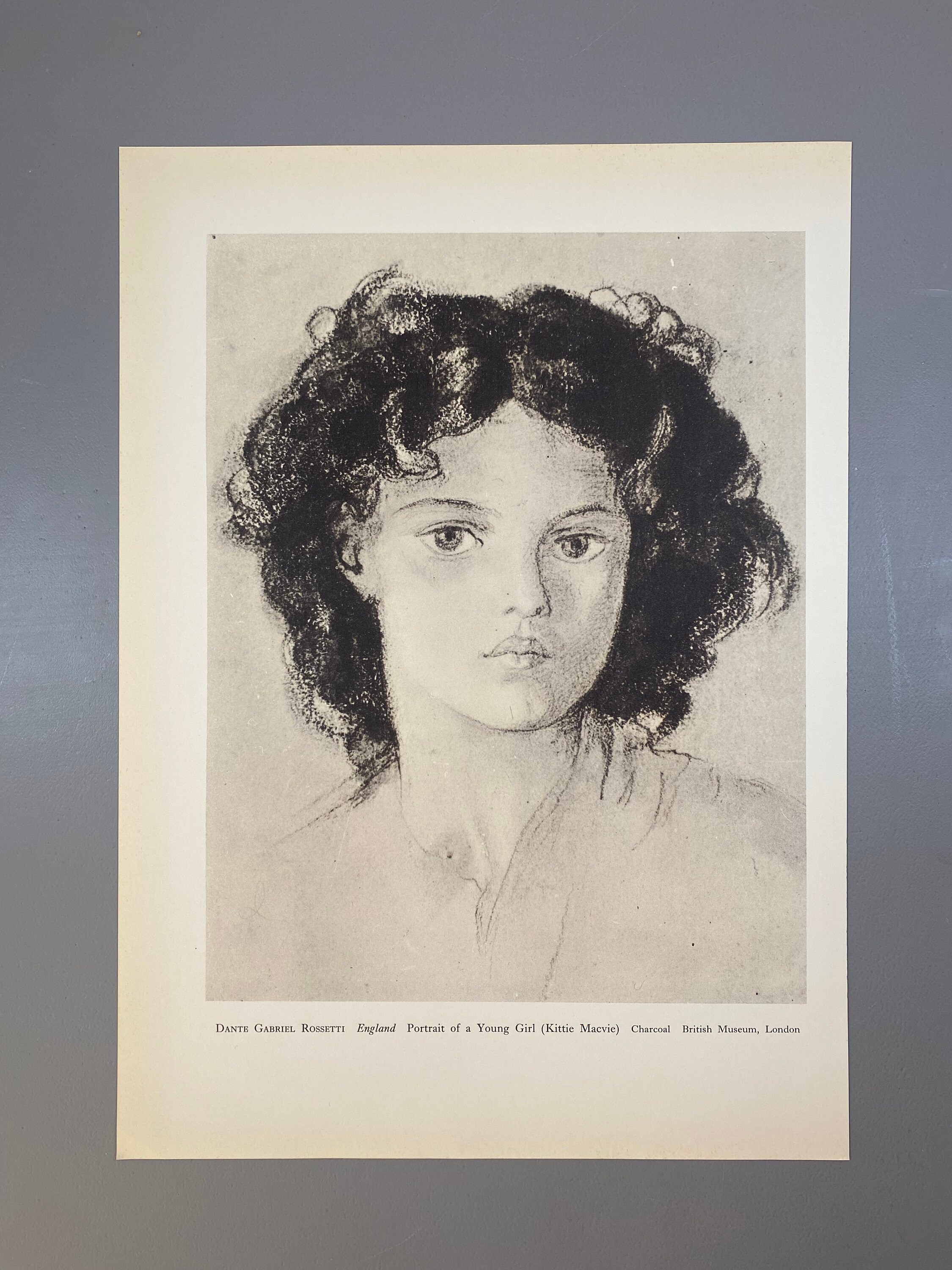 Dante Gabriel Rossetti Self Portrait