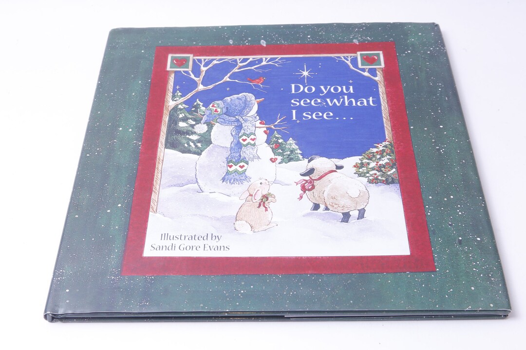 Do You See What I See, Christmas, Sandi Gore Evans, Slipcover, Picture ...