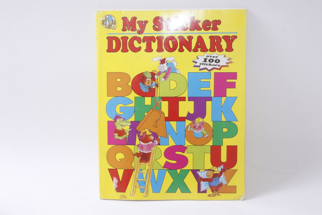 My Sticker Dictionary, Animals, Sticker Fun, Cass Hollander, 1992 ...