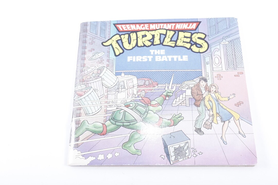 Turtles the First Battle Teenage Mutant Ninja Comics Vintage Picture ...