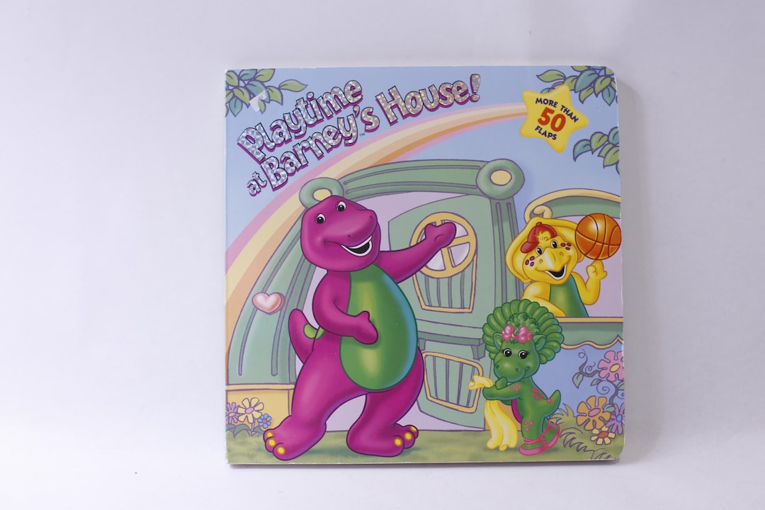 Playtime at Barney's House, Guy Davis, Picture Book, Peek-a-boo Flaps ...