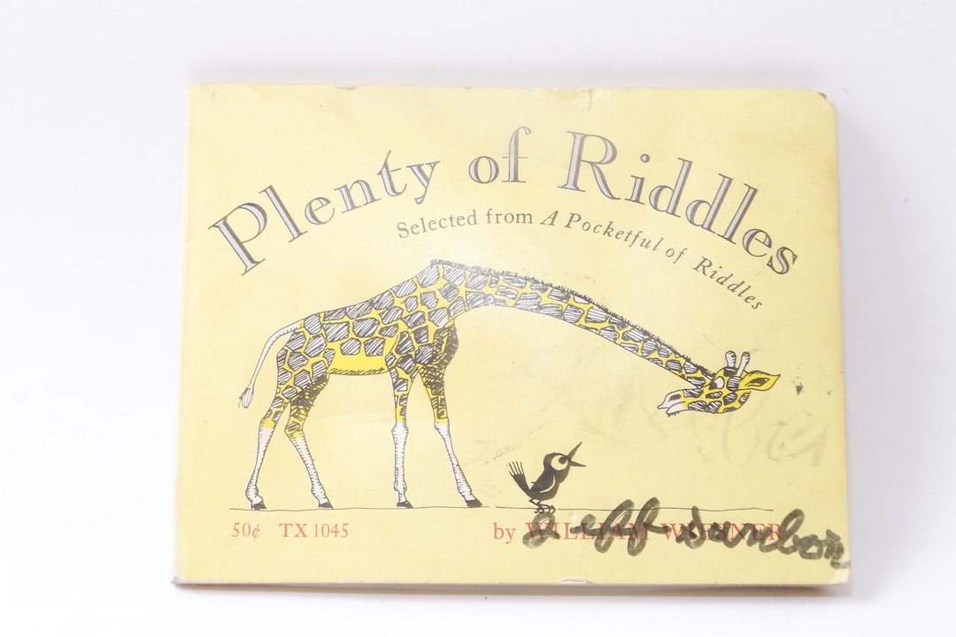 Plenty of Riddles, Pocketful of Riddles, Selected, Softcover, Picture ...