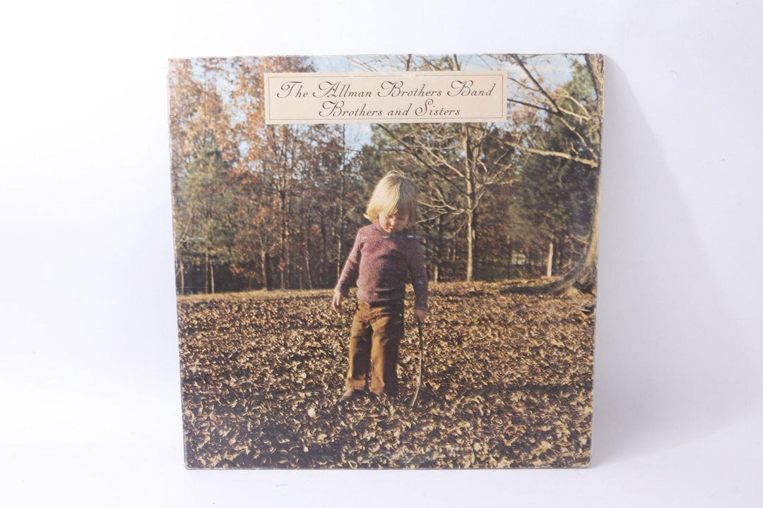 The Allman Brothers Band, Brothers and Sisters, 1973, Vinyl Record, Music Album, Recorded Audio ...