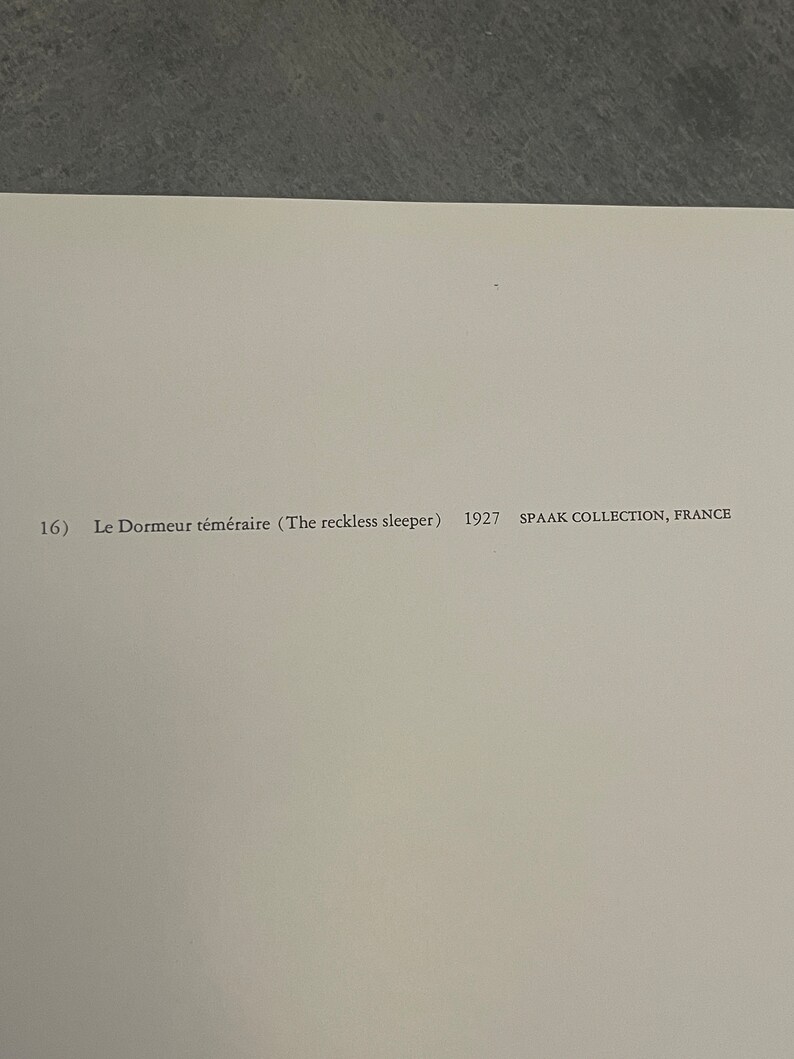 René Magritte the Reckless Sleeper Print Reproduction - Etsy