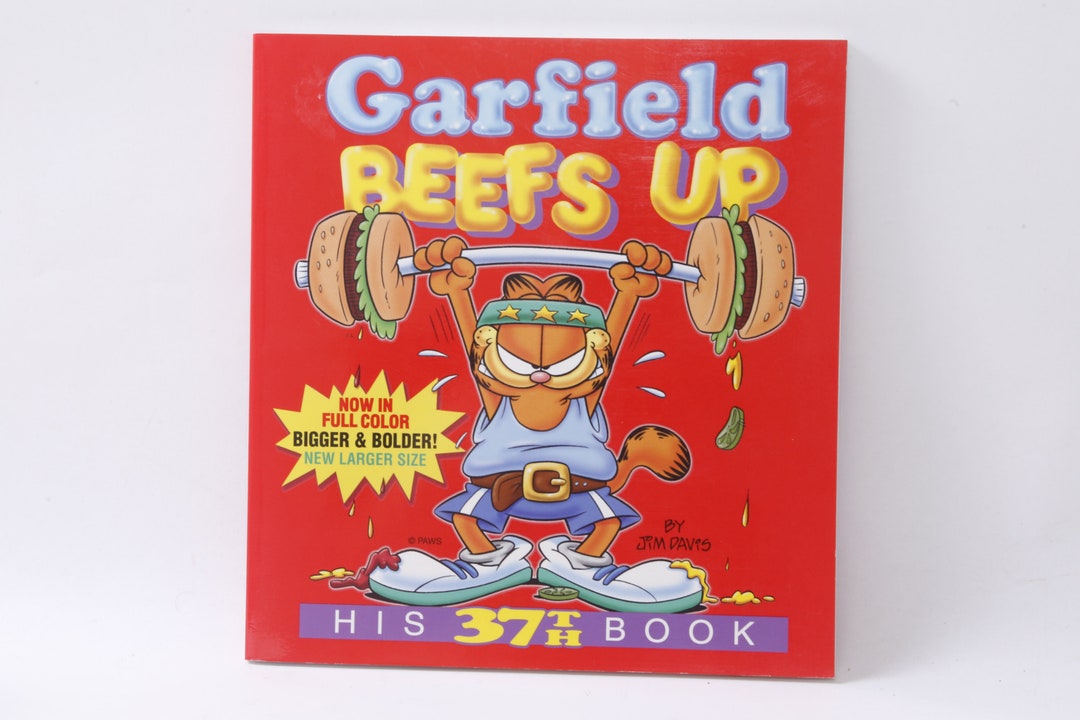 Garfield, Beefs Up, His 37th Book, by Jim Davis, Bigger & Bolder ...