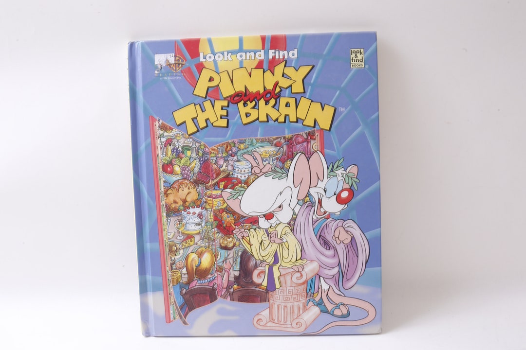 Pinky and the Brain Look and Find Animals Hardcover - Etsy