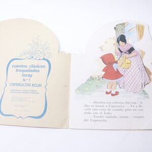 Caperucita Roja, Cuentos Clasicos Toray, Shape Book, Spanish, Picture ...