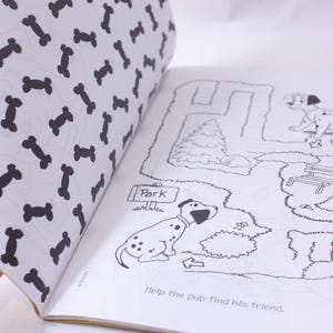 Disney Animal Friends, Uncolored Activity Book, 2000, Golden Book ...
