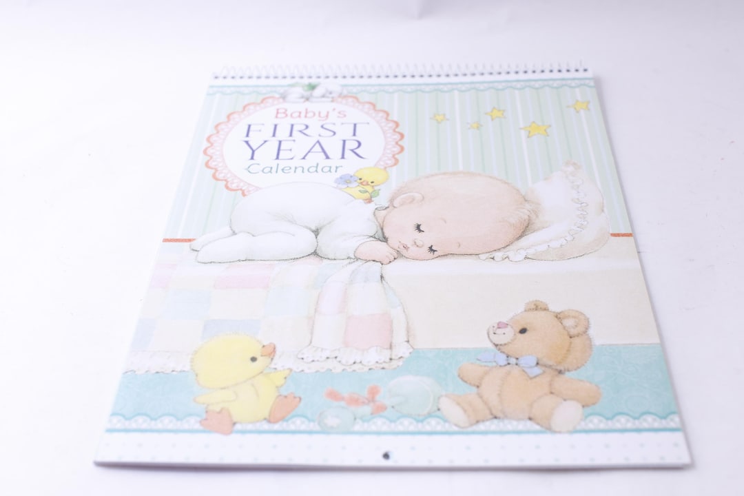 90s Baby's First Year Wall Calendar, Family Tree, Birth Announcement ...