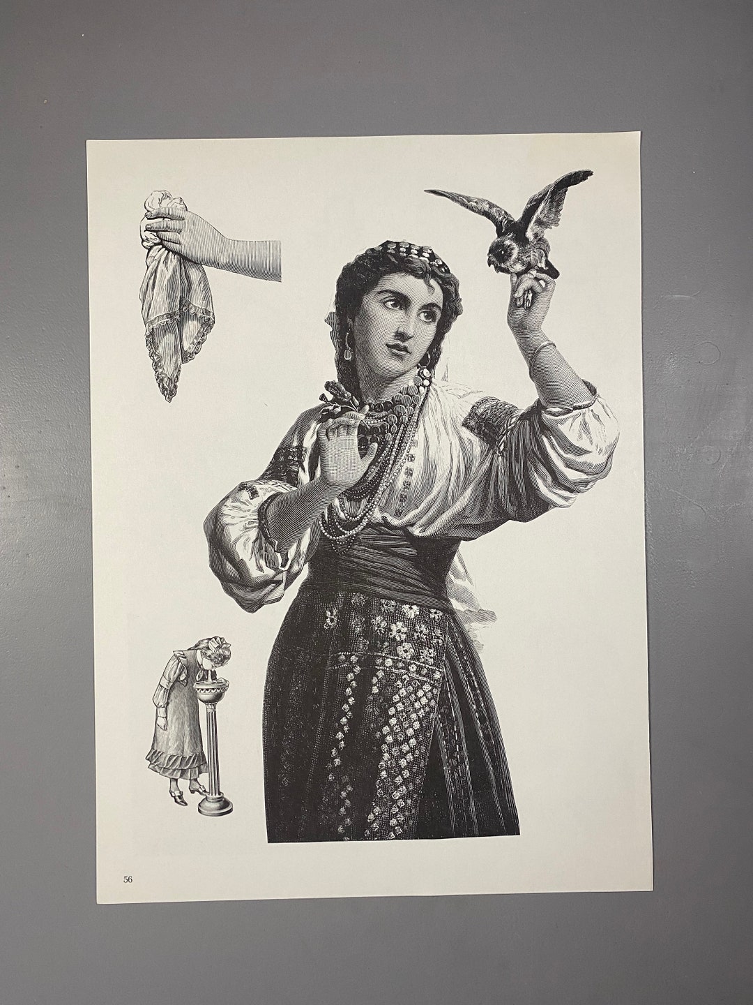 A Pictorial Archive, Women, Woodcuts, 19thc Sources, Graphics, Picture ...