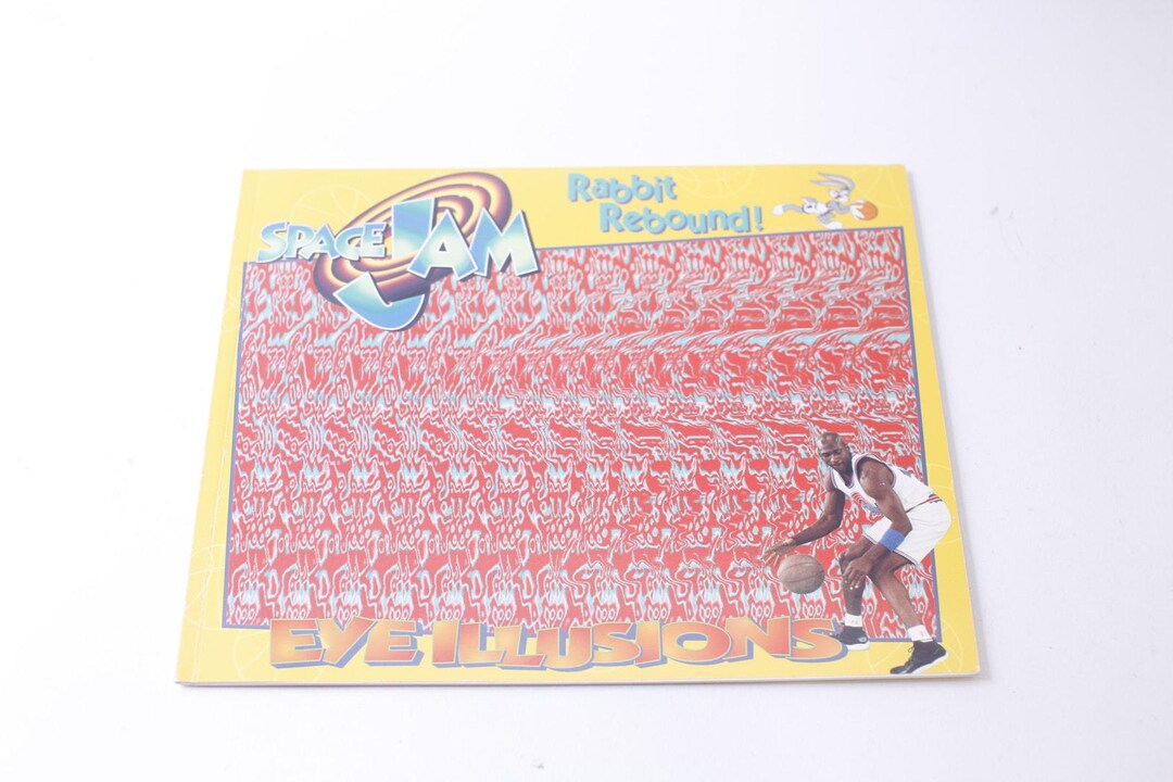 1996, Space, Jam, Magic, Eye, Eye Illusions, Rabbit, Rebound, Vintage ...