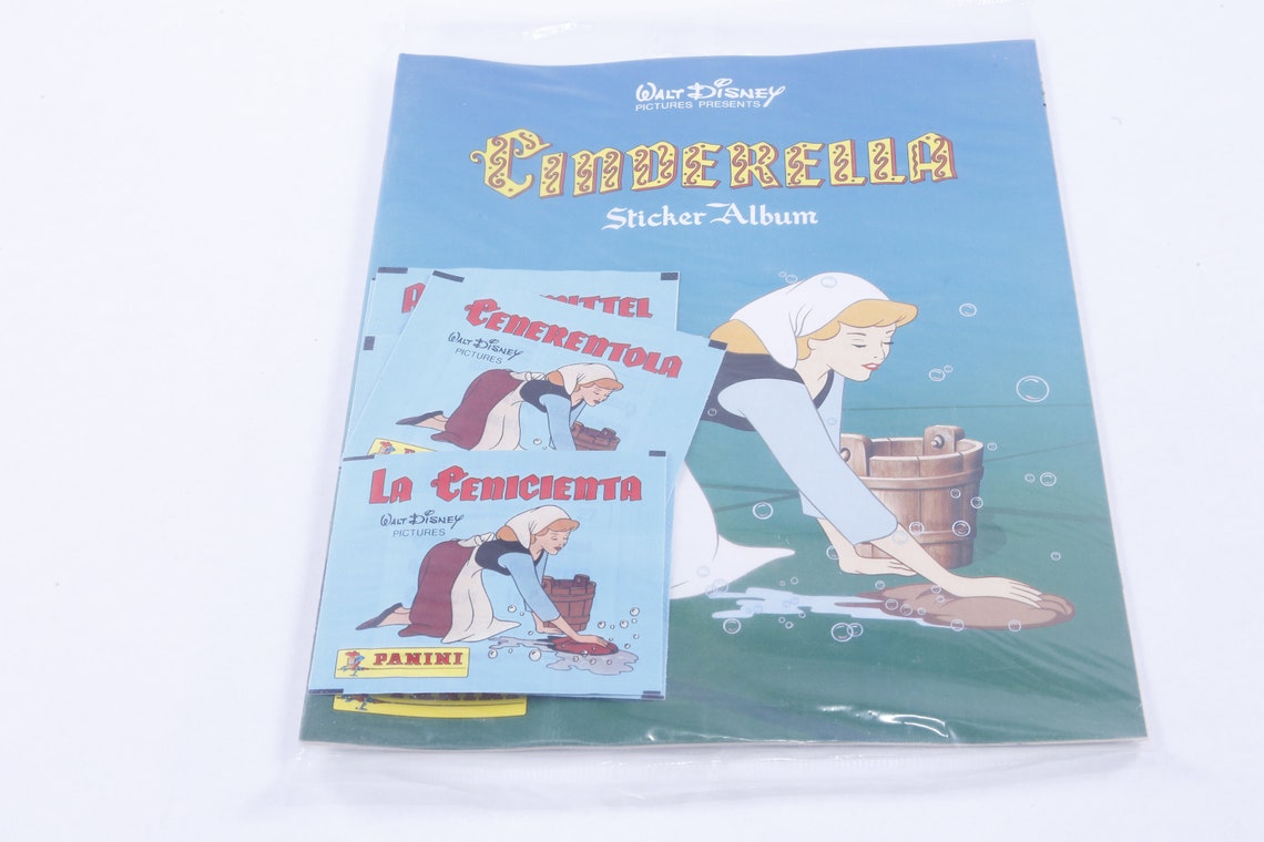 Walt Disney, Cinderella, Sticker Album, Stickers, Panini, 1987, Comics ...