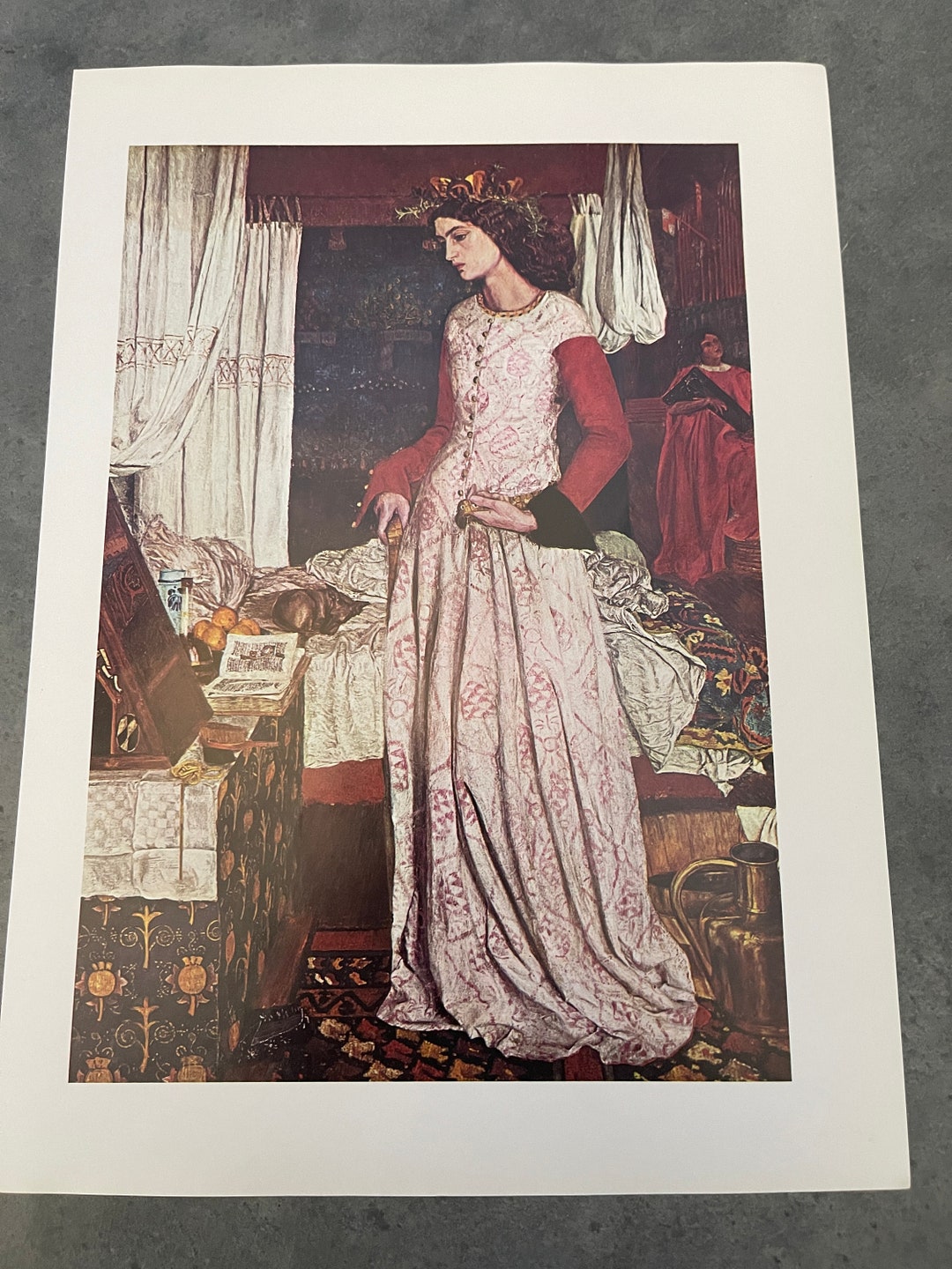 Queen Guinevere, William Morris, Print, Reproduction, Painting, Poster ...