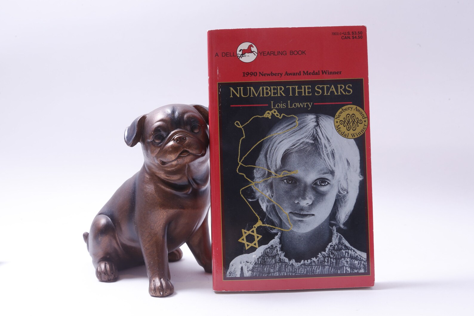 Lois Lowry Number The Stars 1990 Newbery Award Medal Winner Etsy