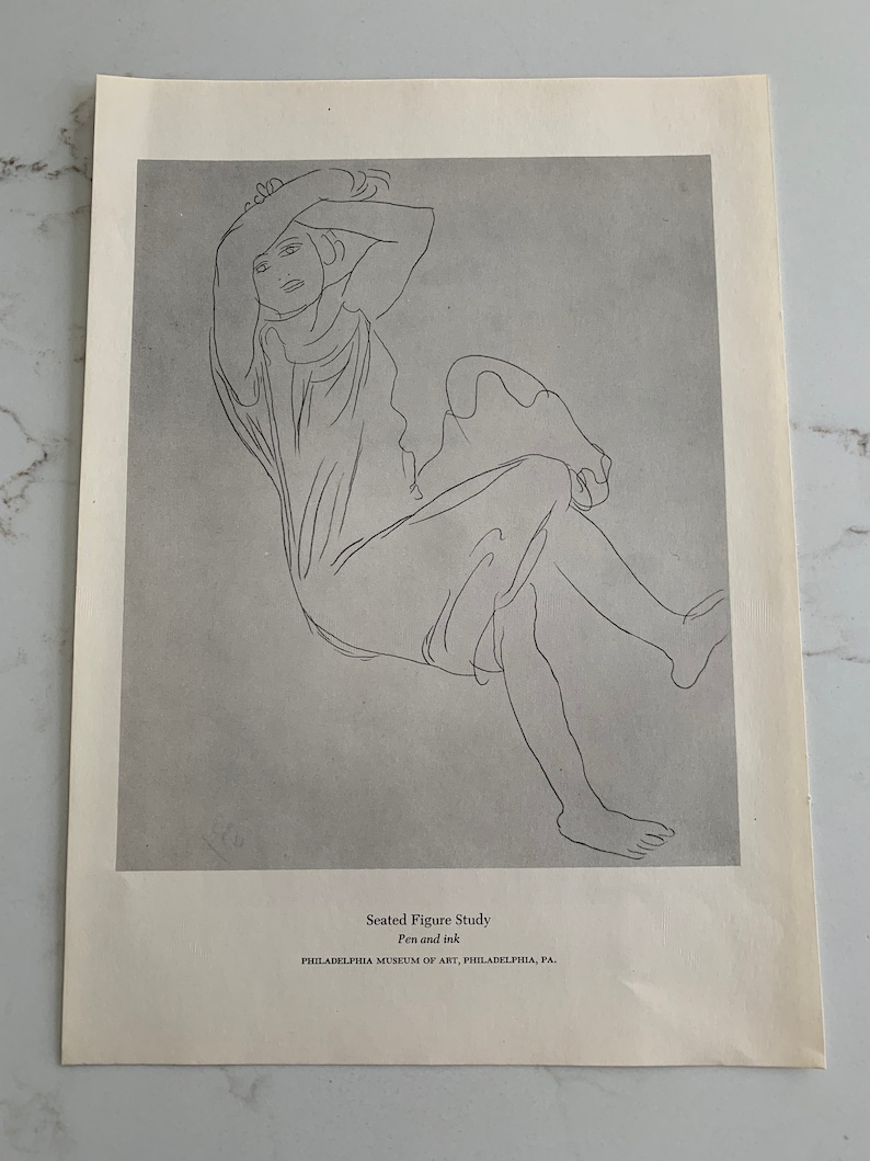 Seated Figure Study, Artist, Rodin, Drawing, Poster, Bookplate, Painting, Book Page, Print, Art ...