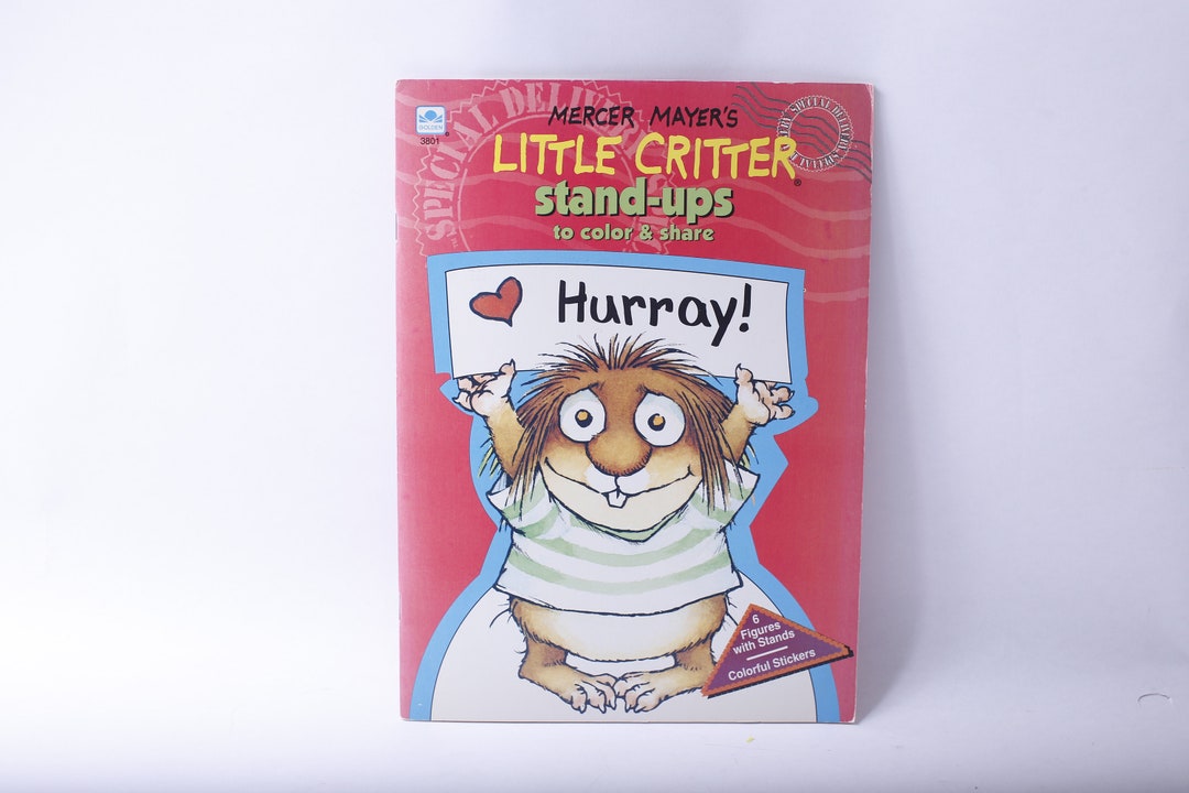 Mercer Mayer's Little Critter Stand-ups to Color & Share, 1992, Golden ...