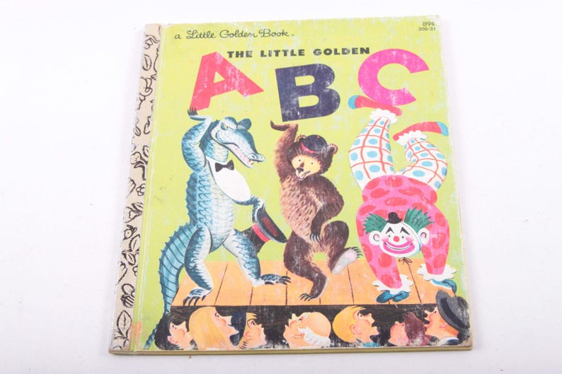 ABC Circus Vintage Children's Book Little Golden Book Illustrated ~ the ...
