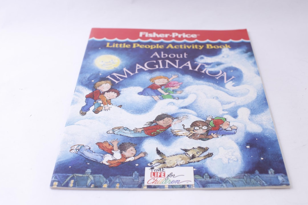 Fisher-price, Little People Activity Book About Imagination, Coloring ...