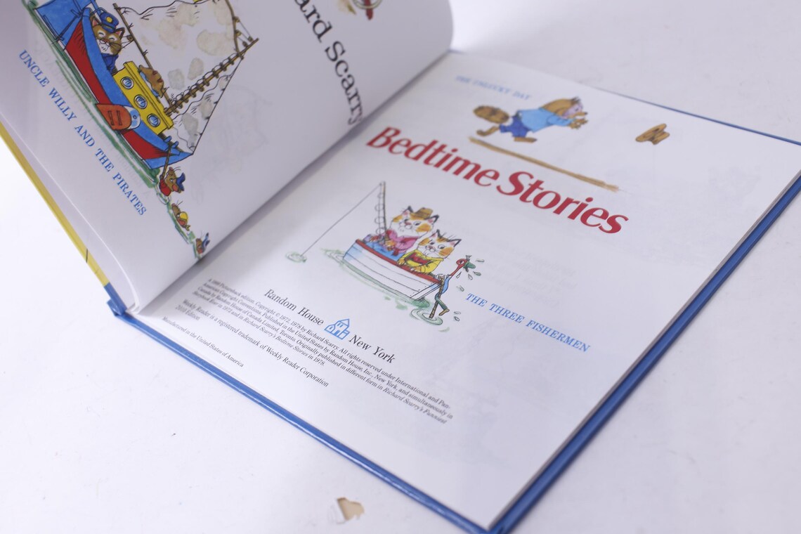 Richard Scarry's Bedtime Stories, Picture Book, Random House ...