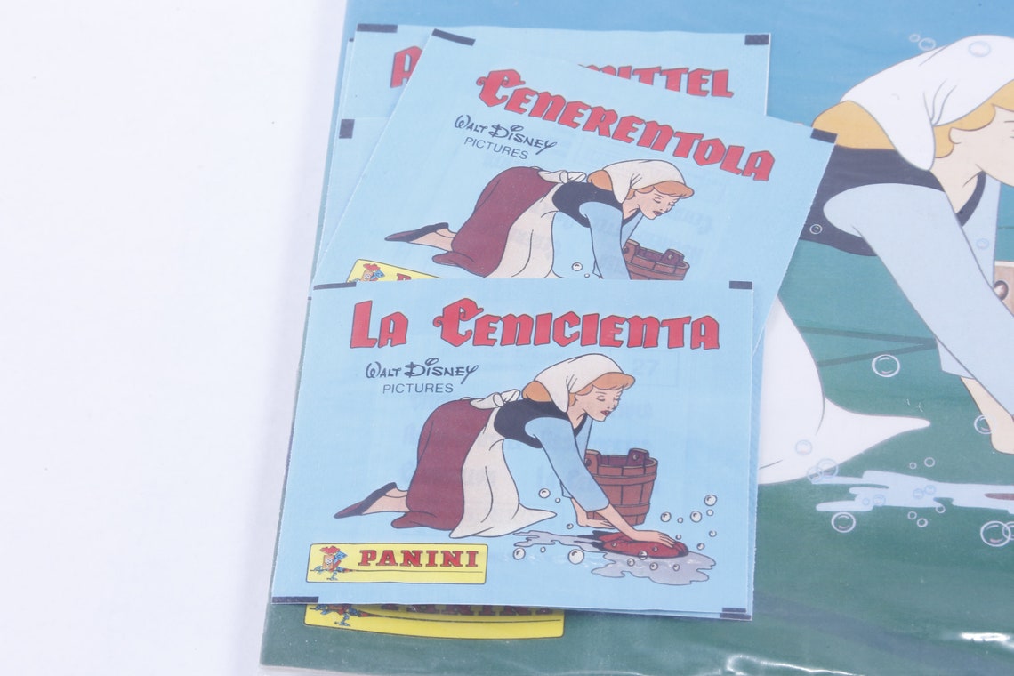 Walt Disney, Cinderella, Sticker Album, Stickers, Panini, 1987, Comics ...