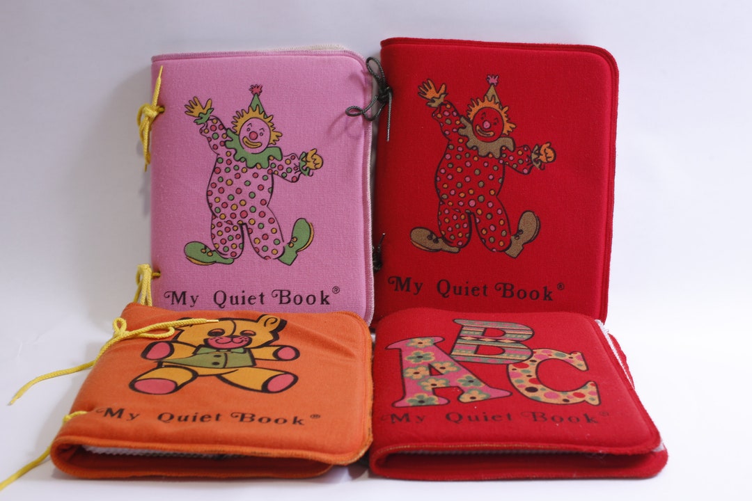 My Quiet Book, Set of Four, Busy Books, Child Educational Products ...