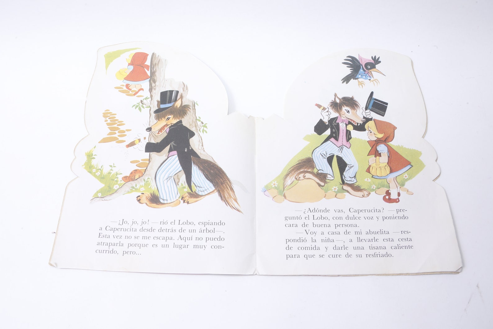 Caperucita Roja Cuentos Clasicos Toray Shape Book Spanish - Etsy