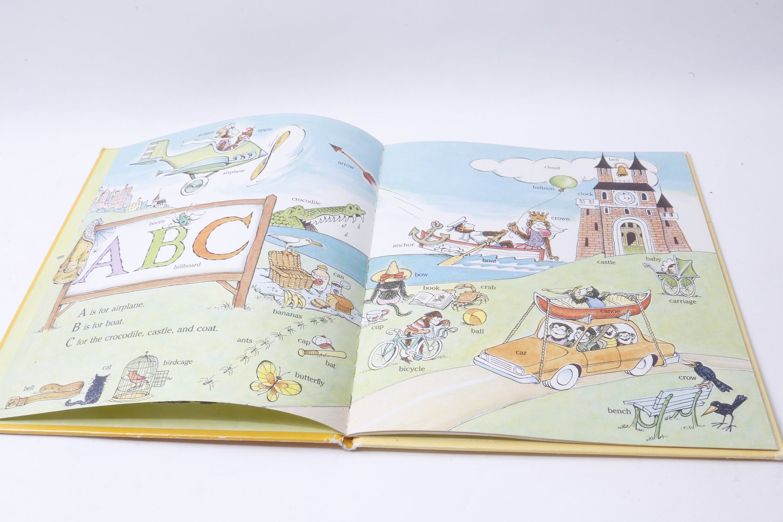 The Monkeys' ABC Word Book Kelly Oechsli Golden - Etsy