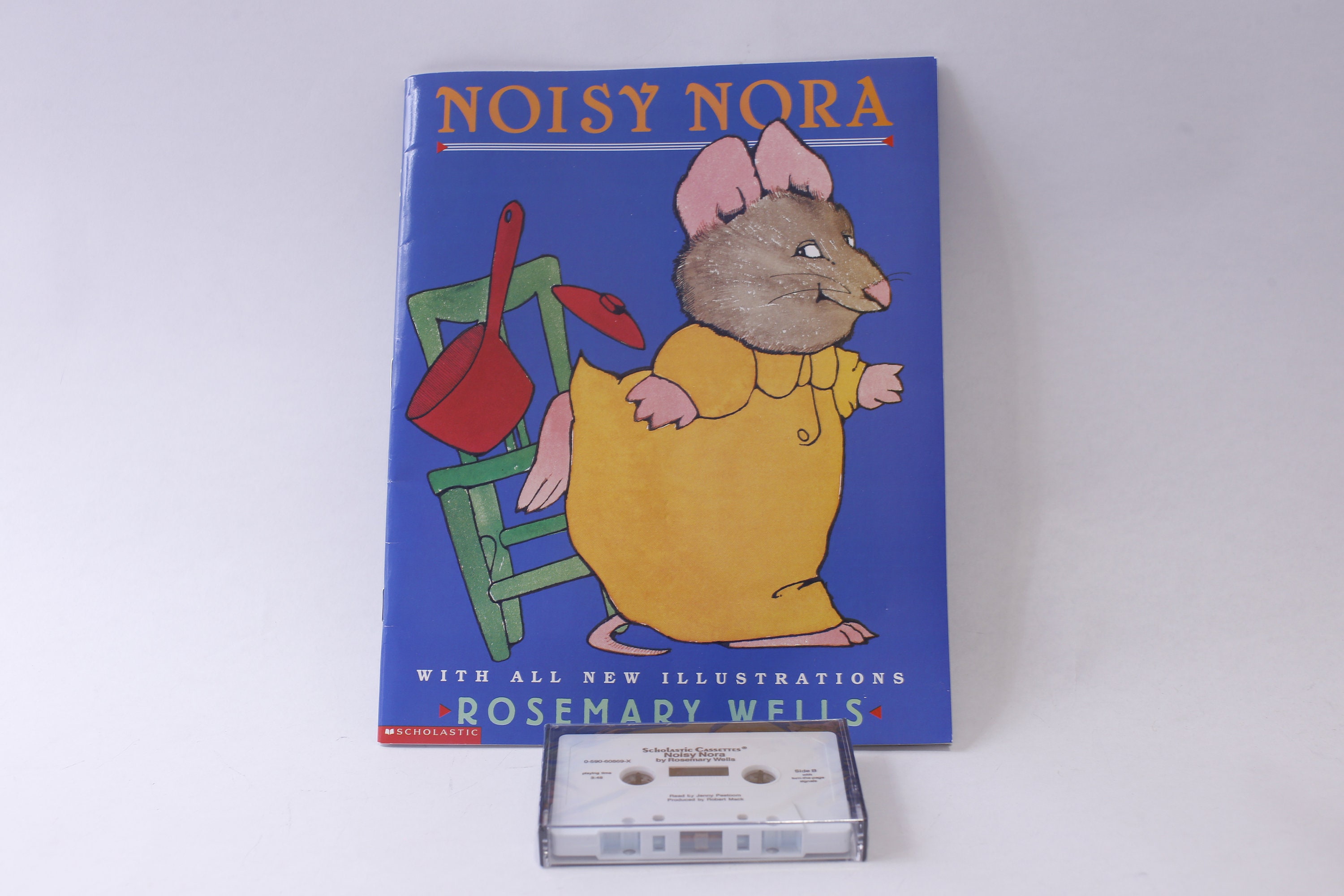 Noisy Nora, Rosemary Wells, Picture Book With Audio Cassette ...