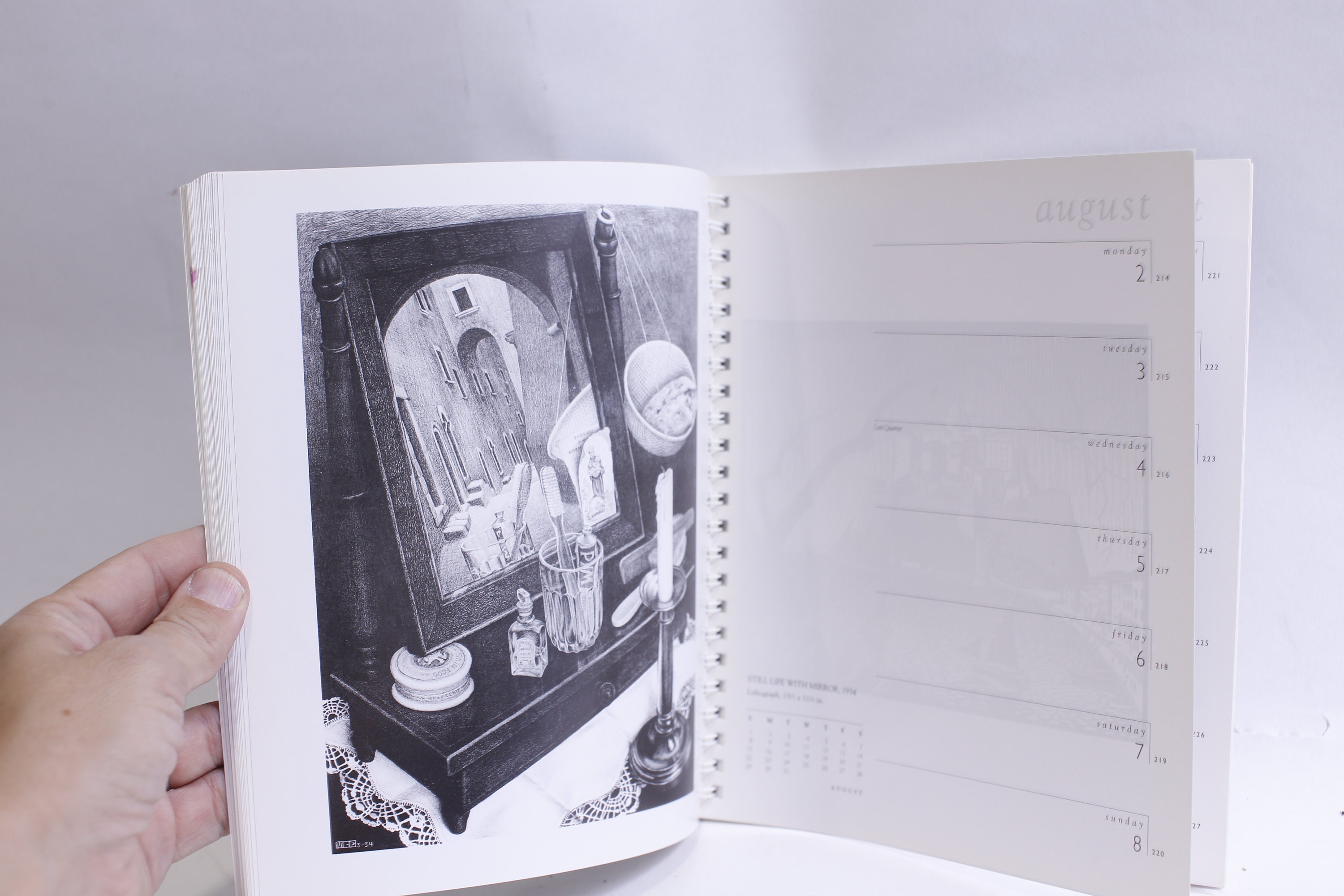 MC Escher Evolutions Engagement Calendar, Used, Lots of Prints, Plates ...