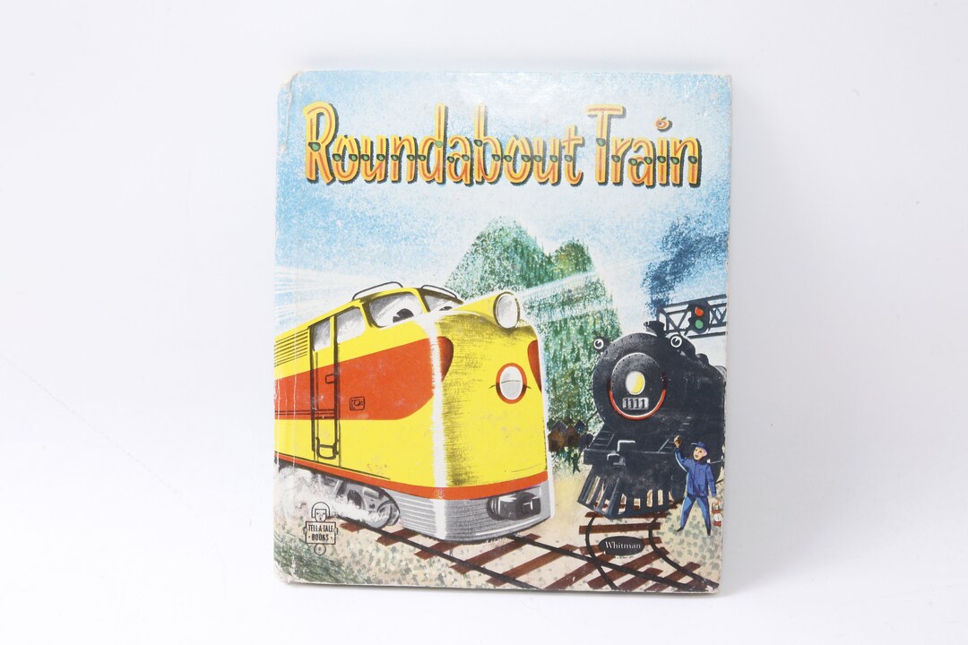 Roundabout Train, Hardcover, Picture Book, Child Reading, Nursery ...
