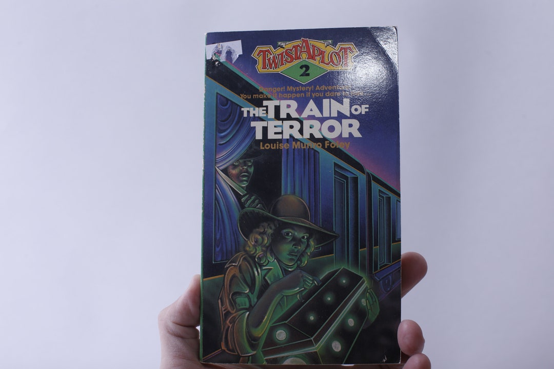 The Train of Terror, Louise Munro Foley, Twistaplot Book Series, 1982 ...