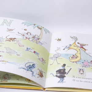 The Monkeys' ABC, Word Book, Kelly Oechsli, Golden Storytime, 1982 ...