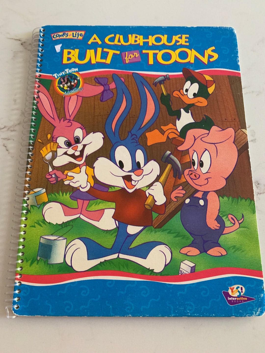 YES Interactive Books, A Clubhouse Built for Toon, Tiny Toons, Loony ...