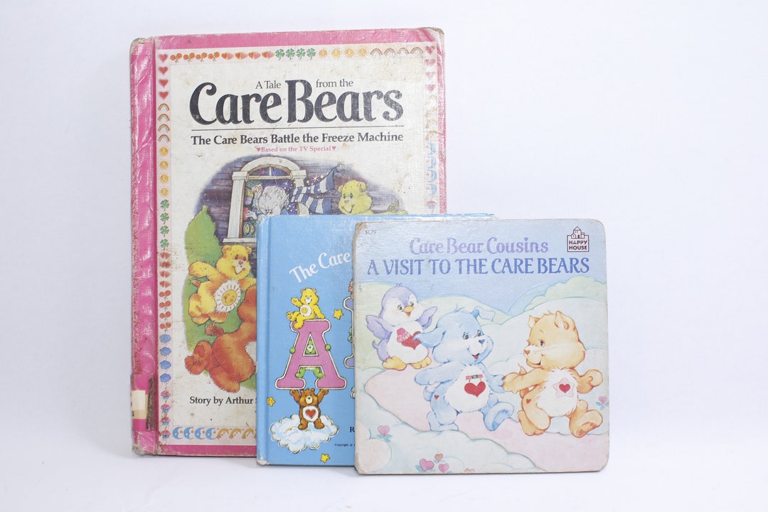 Care Bears, Picture Books, Set of Three, ABC, Illustrated, 1980s, Cute ...