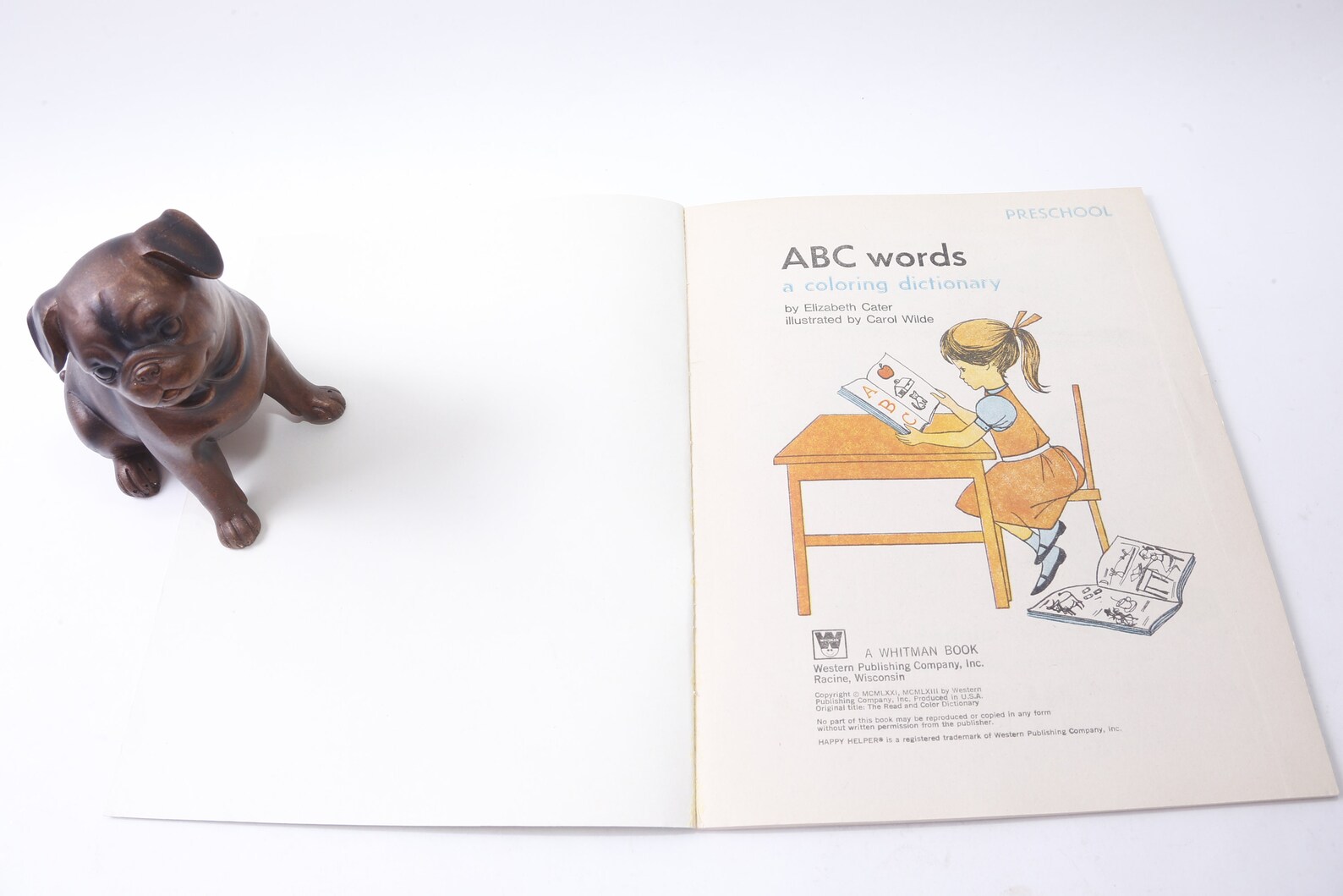ABC Words Coloring Dictionary Educational Learning - Etsy