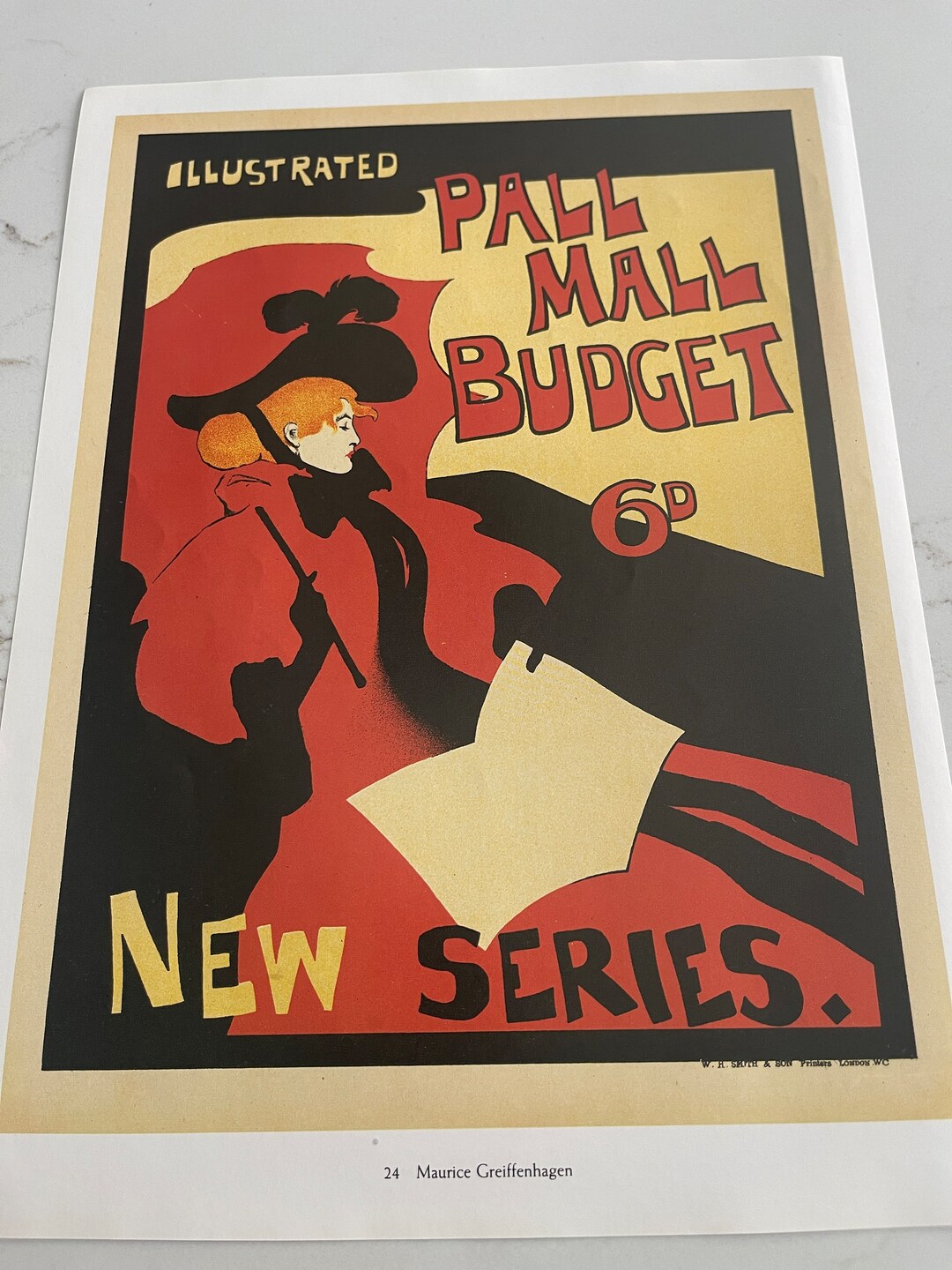 Pall Mall Budget Poster, Vintage Illustrated Advertising, Historical ...