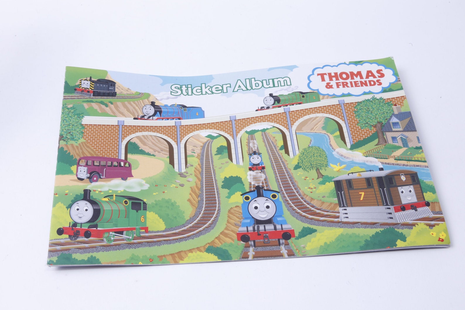 Thomas & Friends Sticker Book Album Cartoon Characters | Etsy