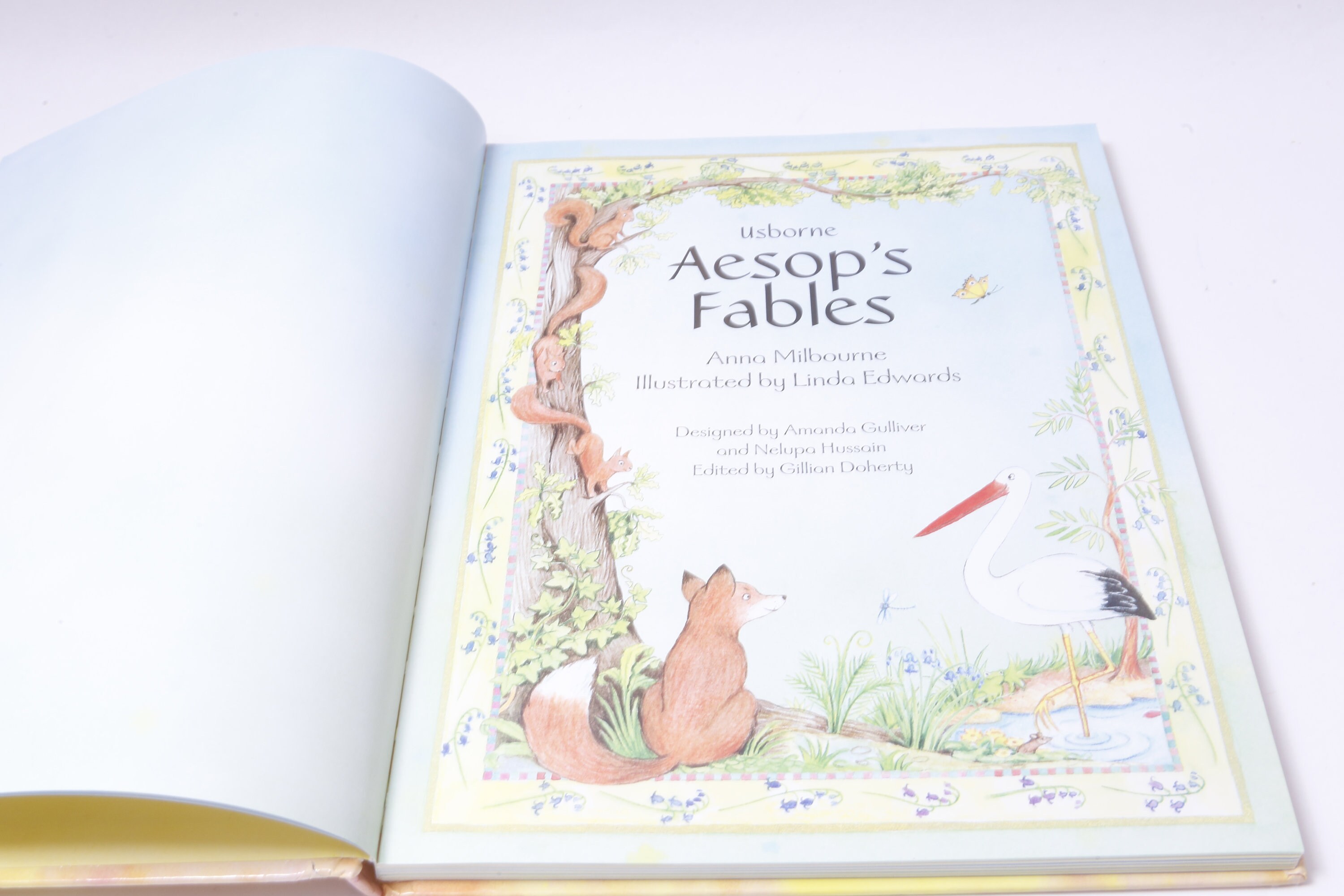 Aesop's Fables Anna Milbourne Linda Edwards Usborne - Etsy