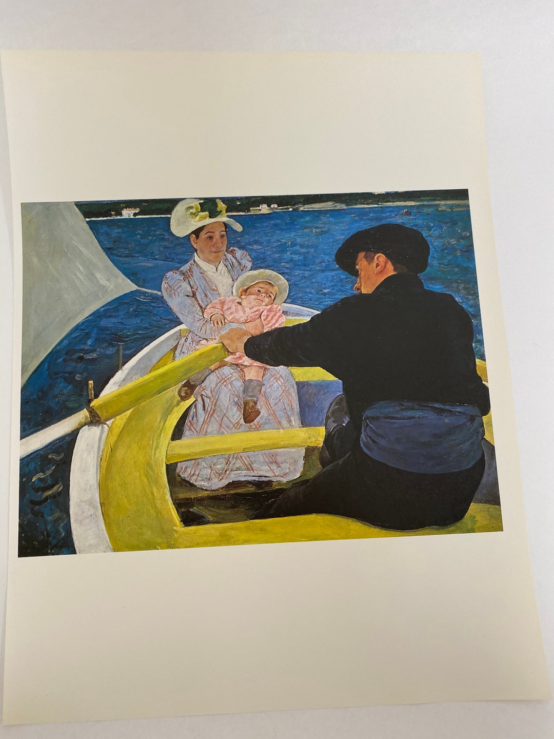 Mary Cassatt, the Boating Party, Woman, Baby, French, Impressionist ...