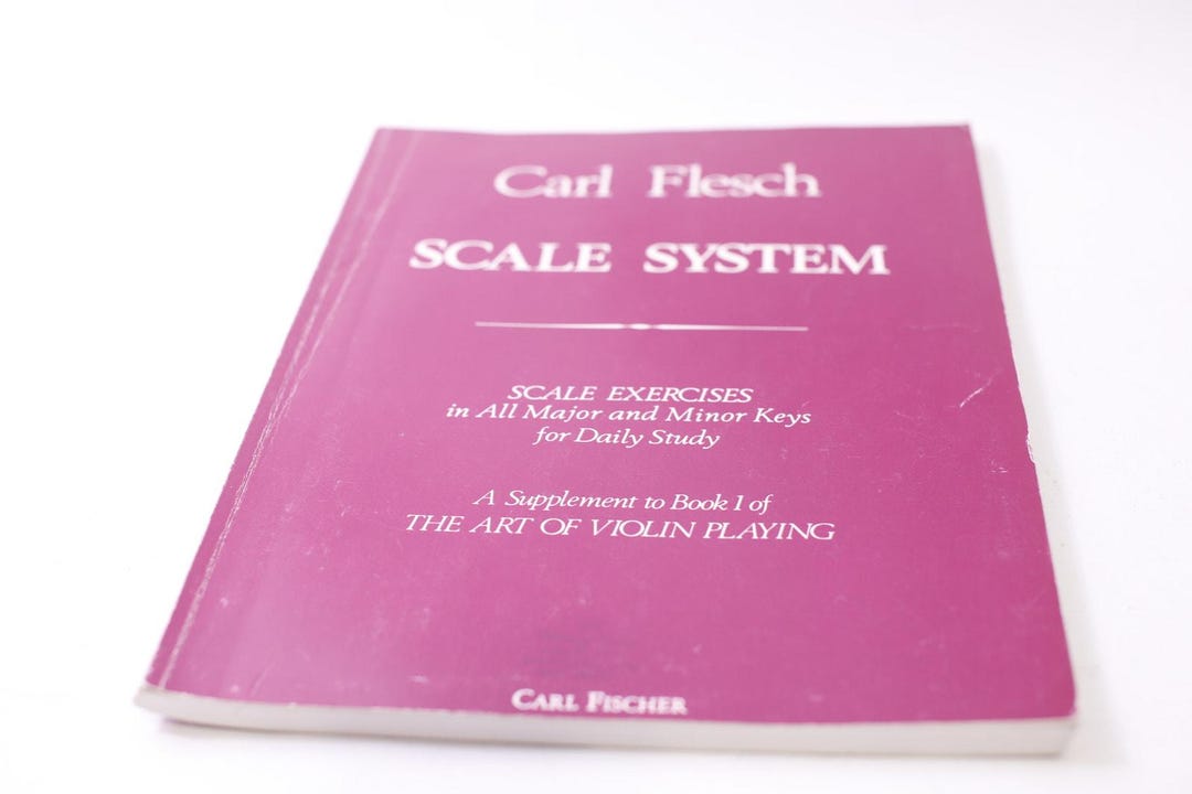 Carl Flesch, Scale System, Sheet Music, Carl Fischer, Violin, Exercises ...