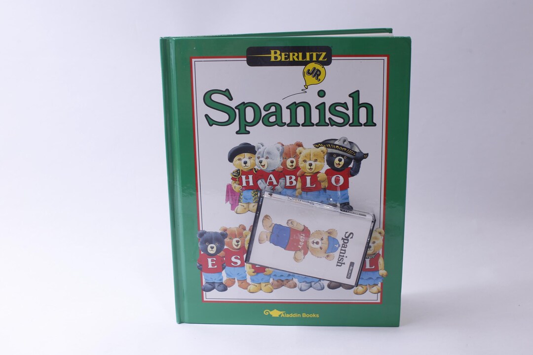 Berlitz Jr, Spanish, Picture Book and Cassette Tape, Basic Phrases ...