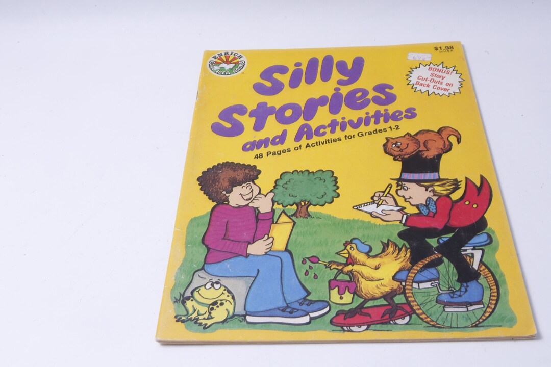 Silly Stories and Activities, for Grades 1-2, Enrich Good Idea, Vintage ...